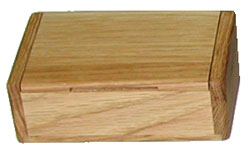 Small Hinged Rectangular Box | Wood Gift