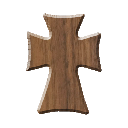 Cross #1 Mini Symbol | Fraternity & Sorority Accessories