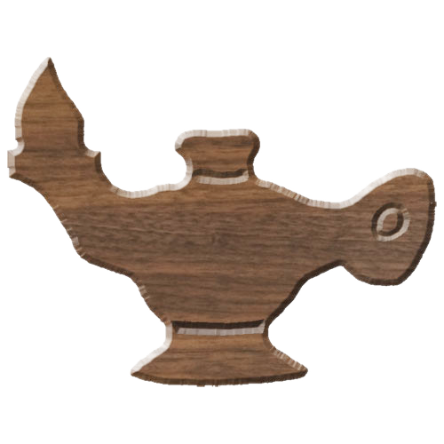 Lamp Mini Symbol | Fraternity & Sorority Accessories