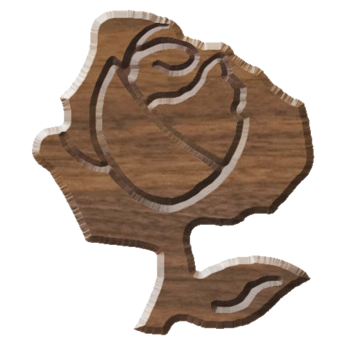 Rose Mini Symbol | Fraternity & Sorority Accessories