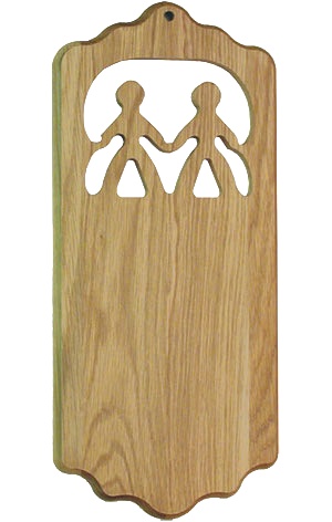 Fraternity & Sorority Paddles | Special-Shaped Greek Paddle 500445