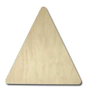 Sorority & Fraternity Plaques | Triangle Signature Board