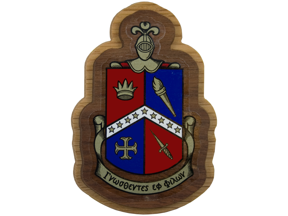 Alpha Delta Gamma Decal Background | Fraternity Crest
