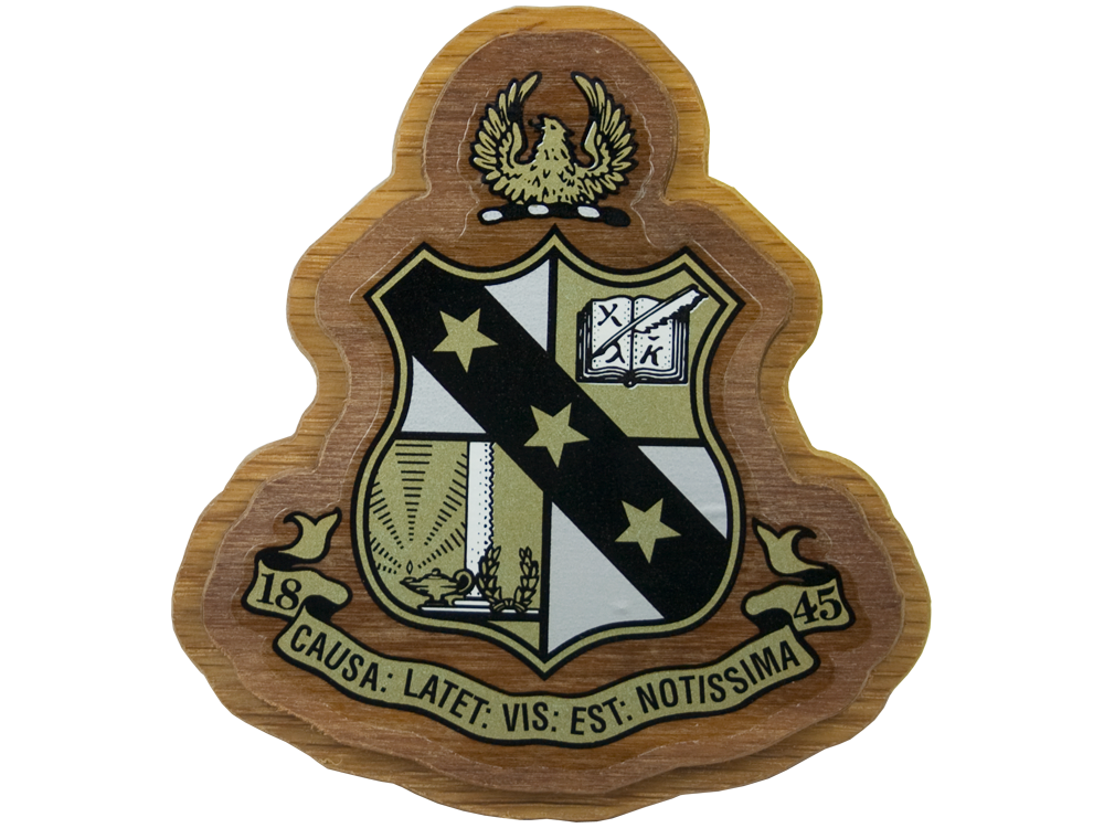 Alpha Sigma Phi Decal Background Fraternity Crest
