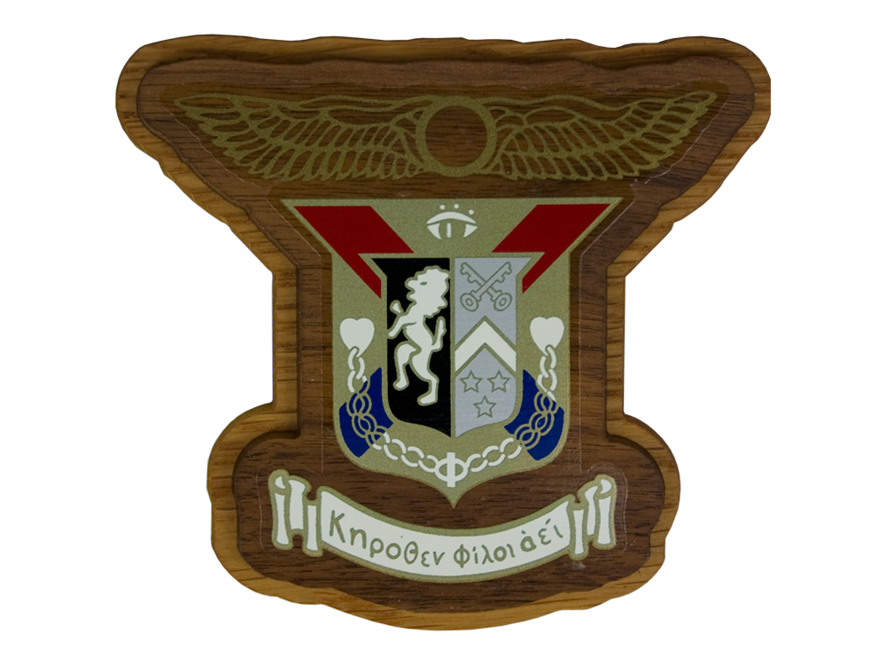 Delta Kappa Epsilon Decal Background Fraternity Crest