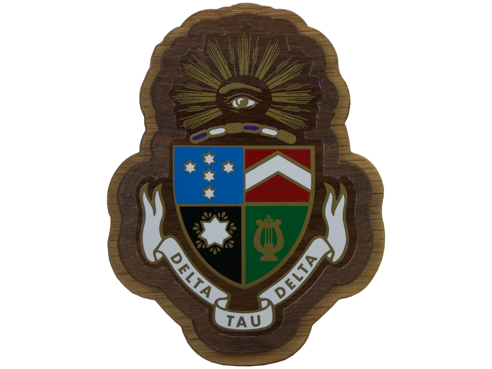 Delta Tau Delta Decal Background | Fraternity Crest