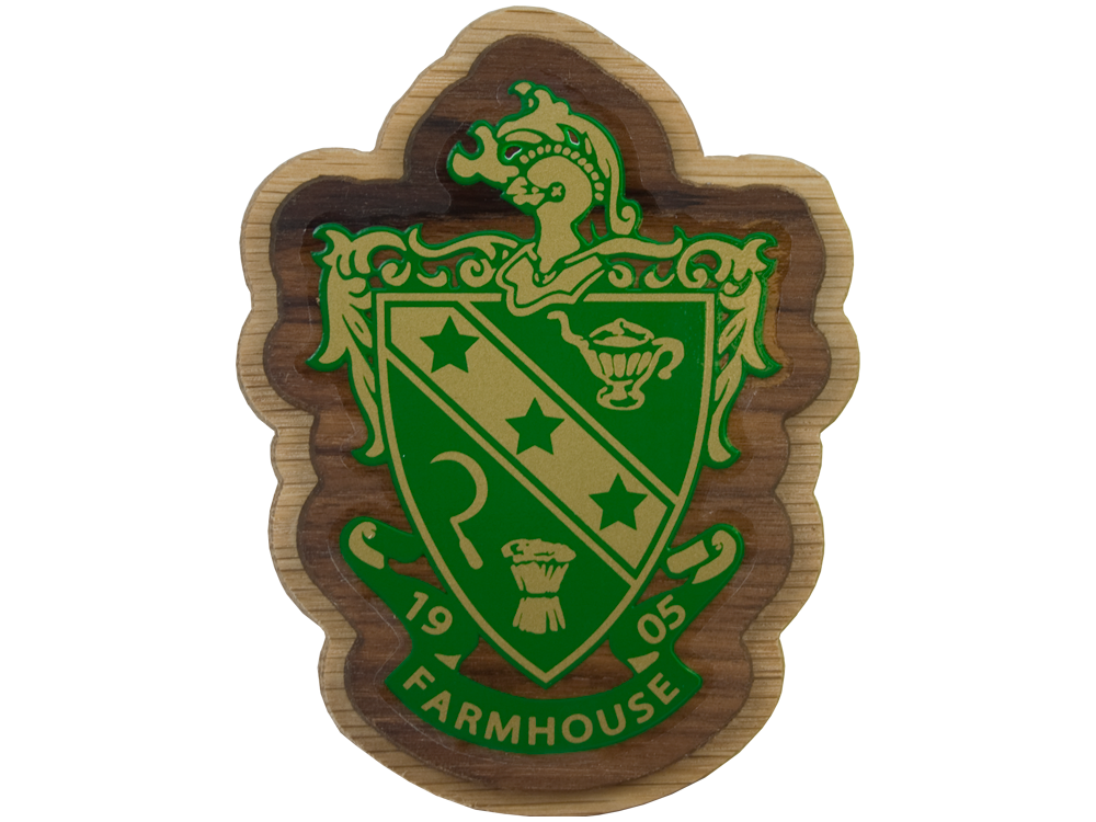 Farmhouse Decal Background | Fraternity Crest