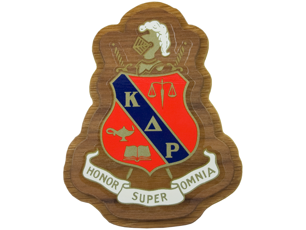 Kappa Delta Rho Decal Background | Fraternity Crest