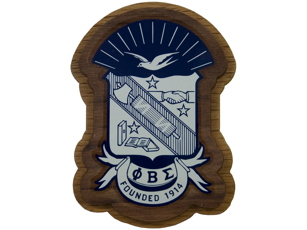 Phi Beta Sigma Decal Background | Fraternity Crest