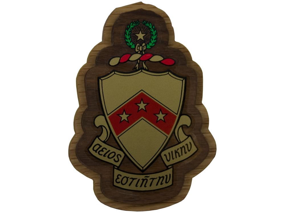 Phi Kappa Tau Decal Background Fraternity Crest