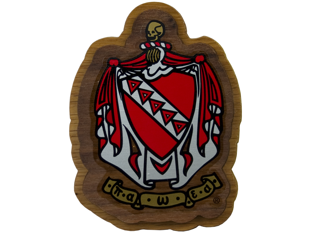 Tau Kappa Epsilon Decal Background Fraternity Crest