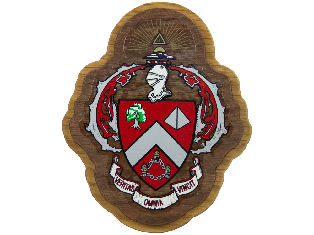 Triangle Decal Background | Fraternity Crest