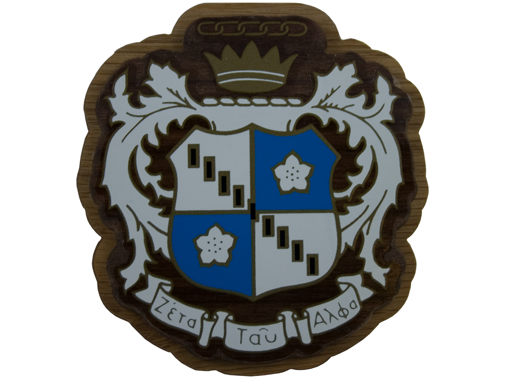 Zeta Tau Alpha Decal Background | Sorority Crest