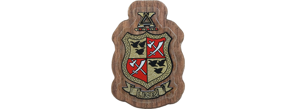 Delta Chi Mini Decal Background | Fraternity Crest