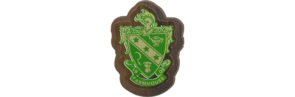 Farmhouse Mini Decal Background | Fraternity Crest