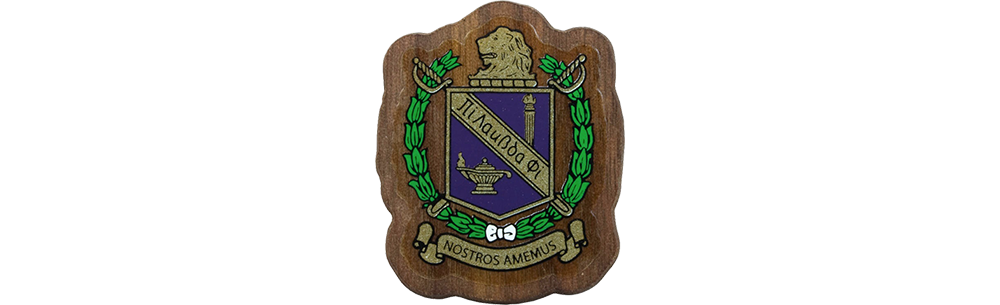 Pi Lambda Phi Mini Decal Background | Fraternity Crest