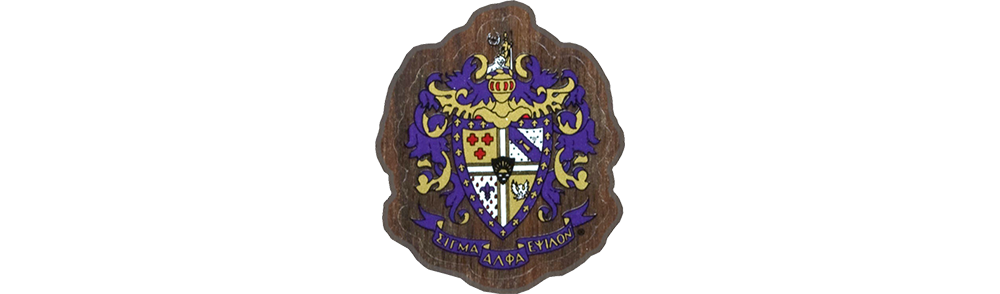 Sigma Alpha Epsilon Mini Decal Background | Fraternity Crest