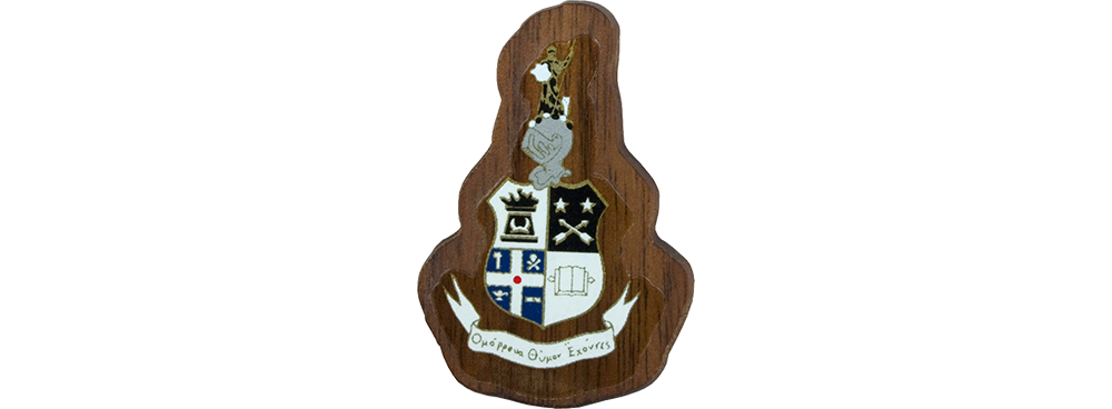 Theta Delta Chi Mini Decal Background | Fraternity Crest
