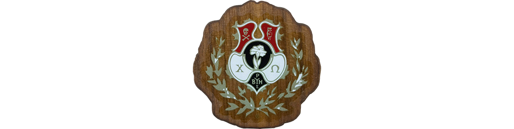 Chi Omega Mini Decal Background | Sorority Crest