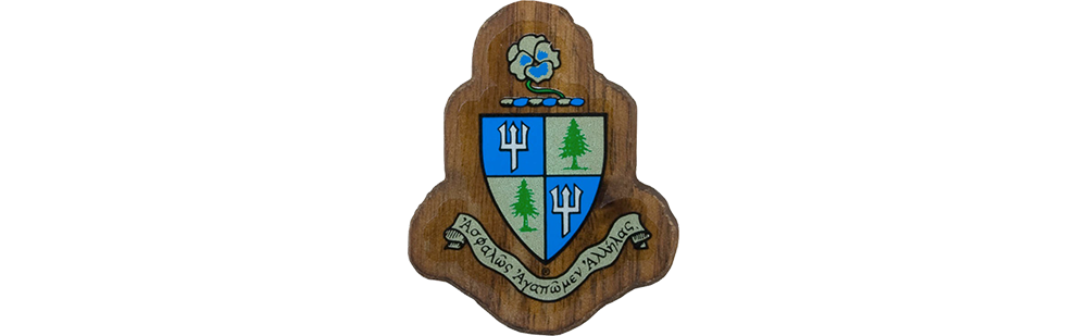Delta Delta Delta Mini Decal Background | Sorority Crest