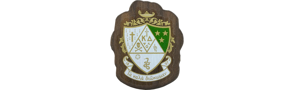 Kappa Delta Mini Decal Background | Sorority Crest
