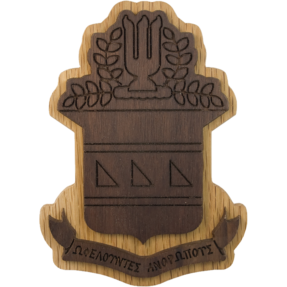 ACACIA Carved Background | Fraternity Crest