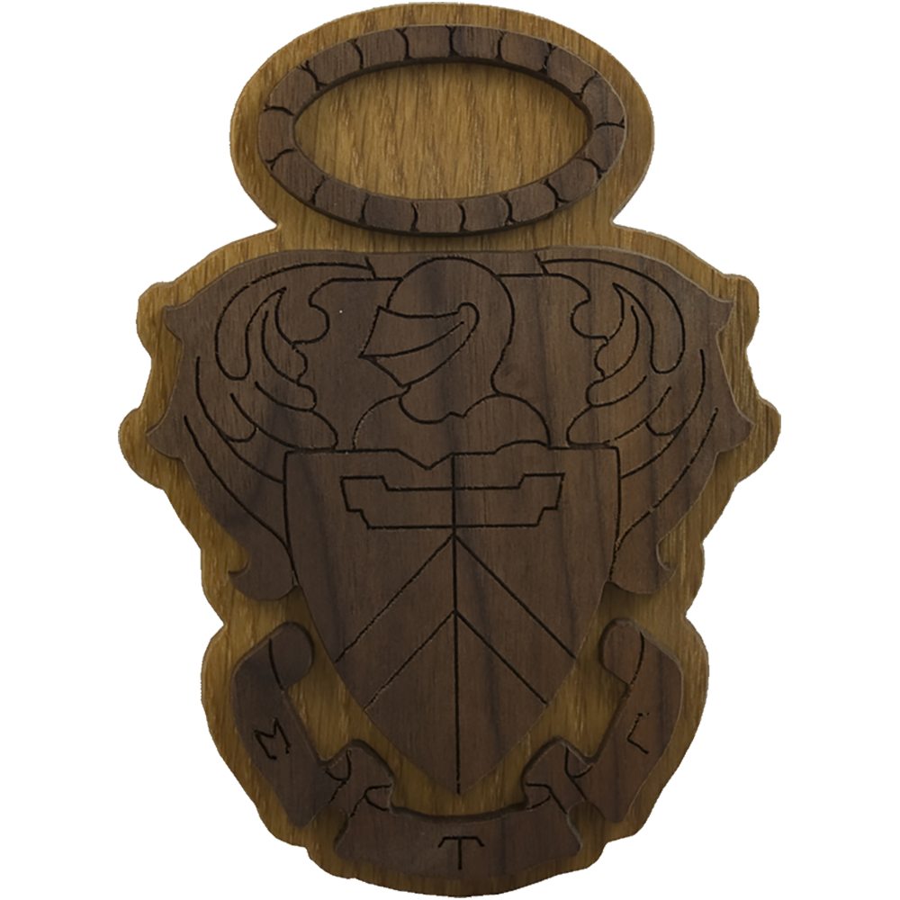 Sigma Tau Gamma Carved Background | Fraternity Crest