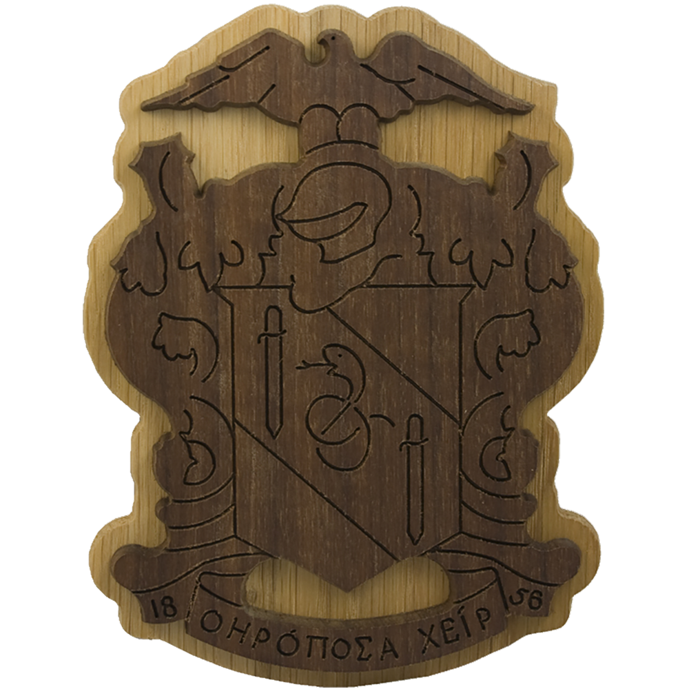 Theta Chi Carved Background | Fraternity Crest